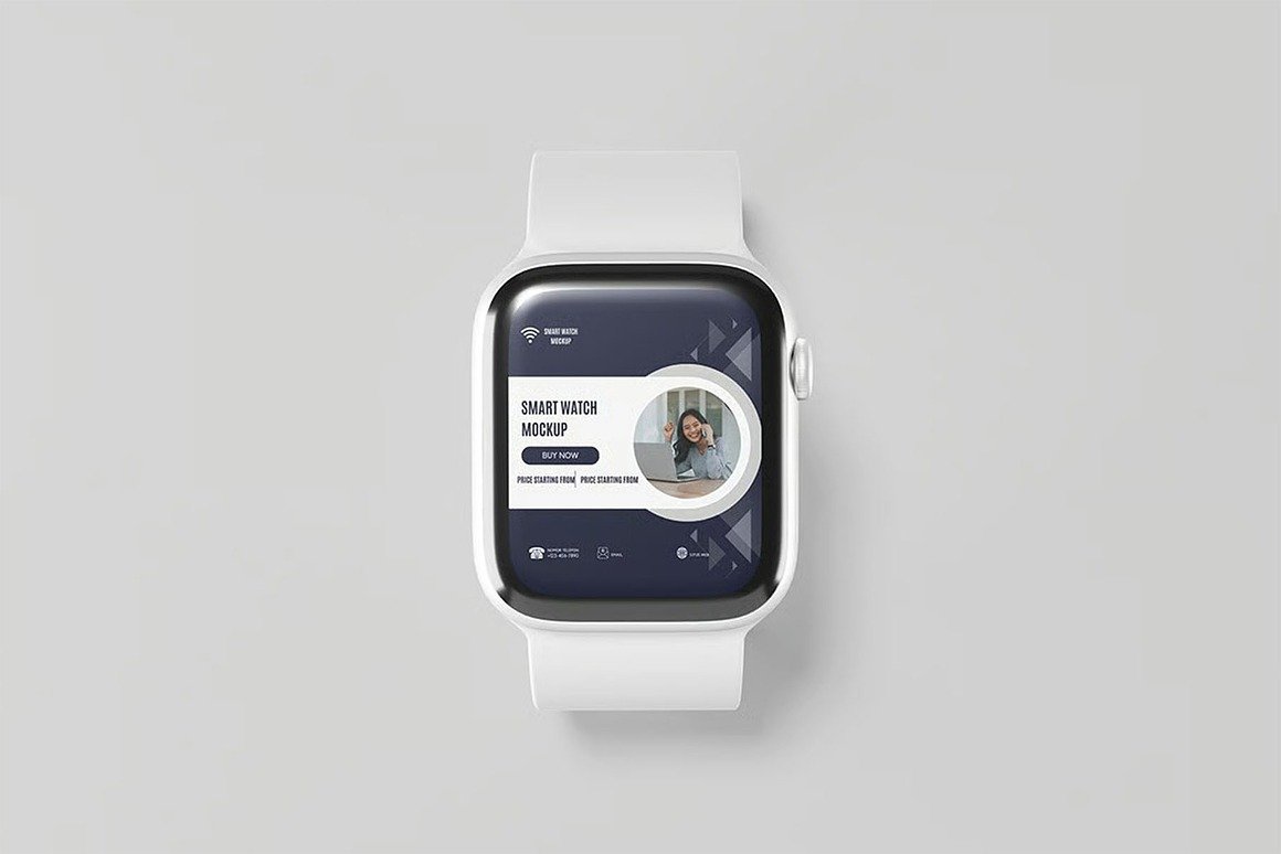 Smartwatch Mockup Instant Customization